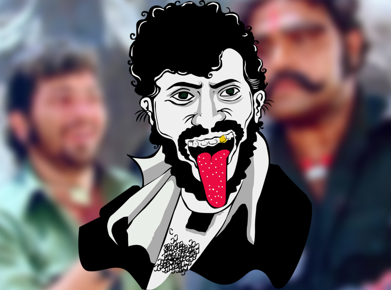 Legend Gabbar by shlok jain on Dribbble