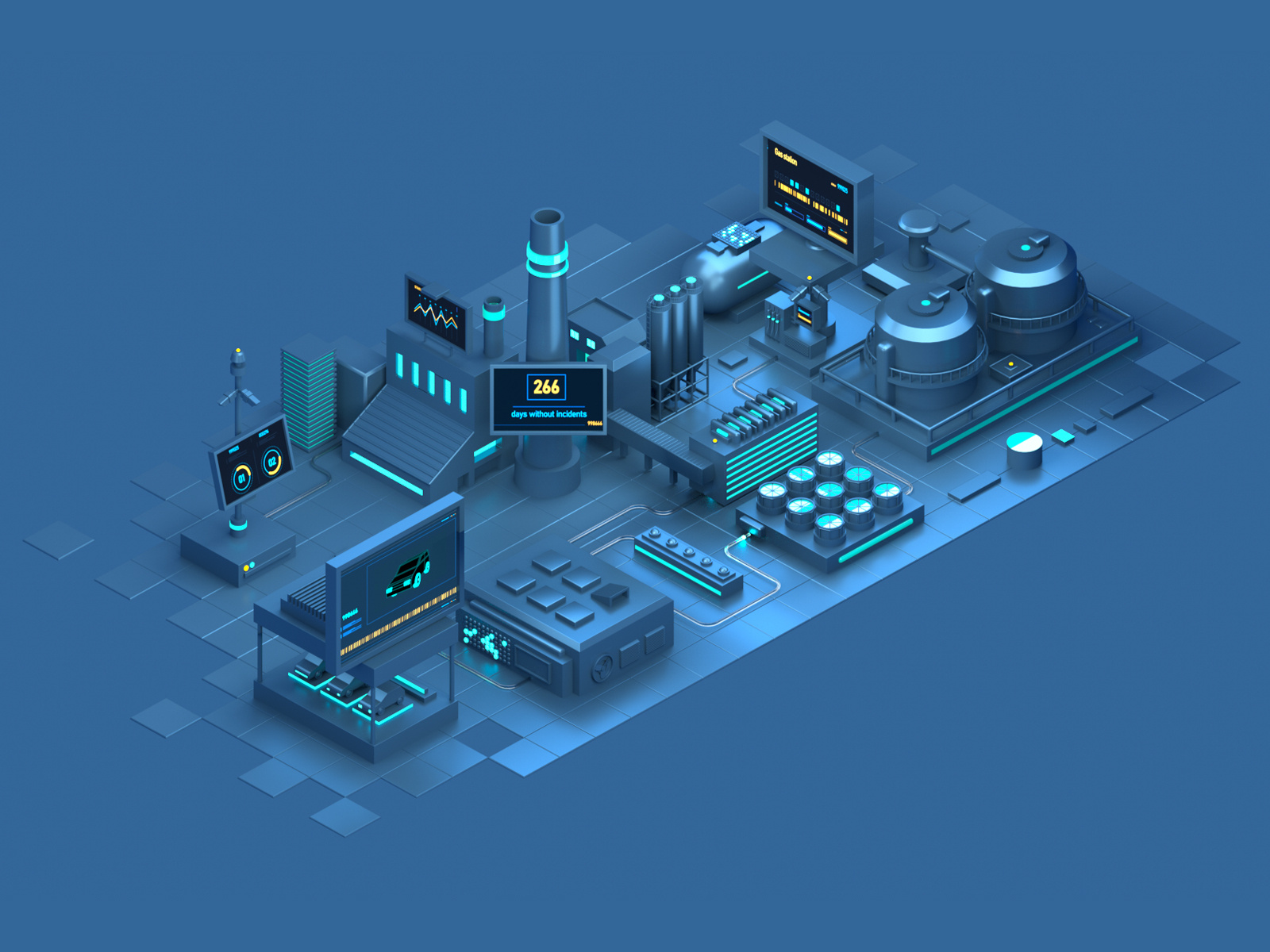 IOT2 by Zabombey on Dribbble