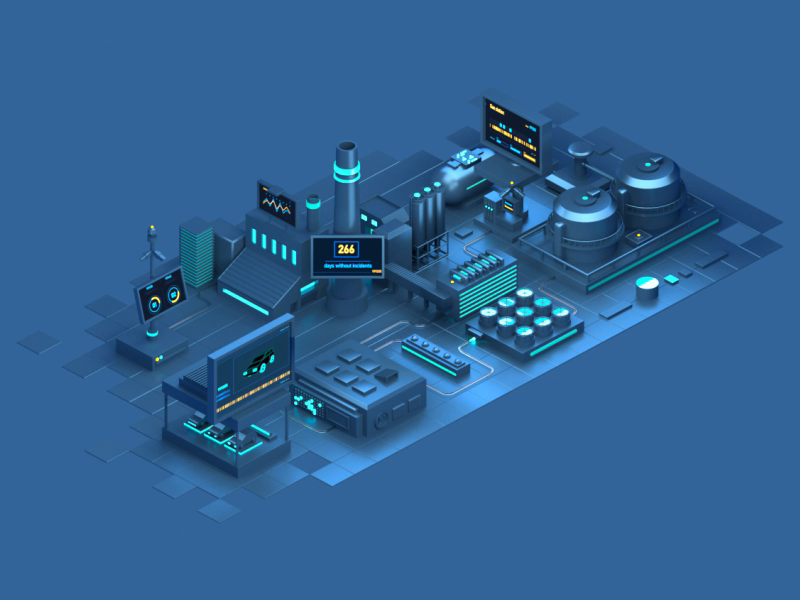 IOT 2 Animation by Zabombey on Dribbble