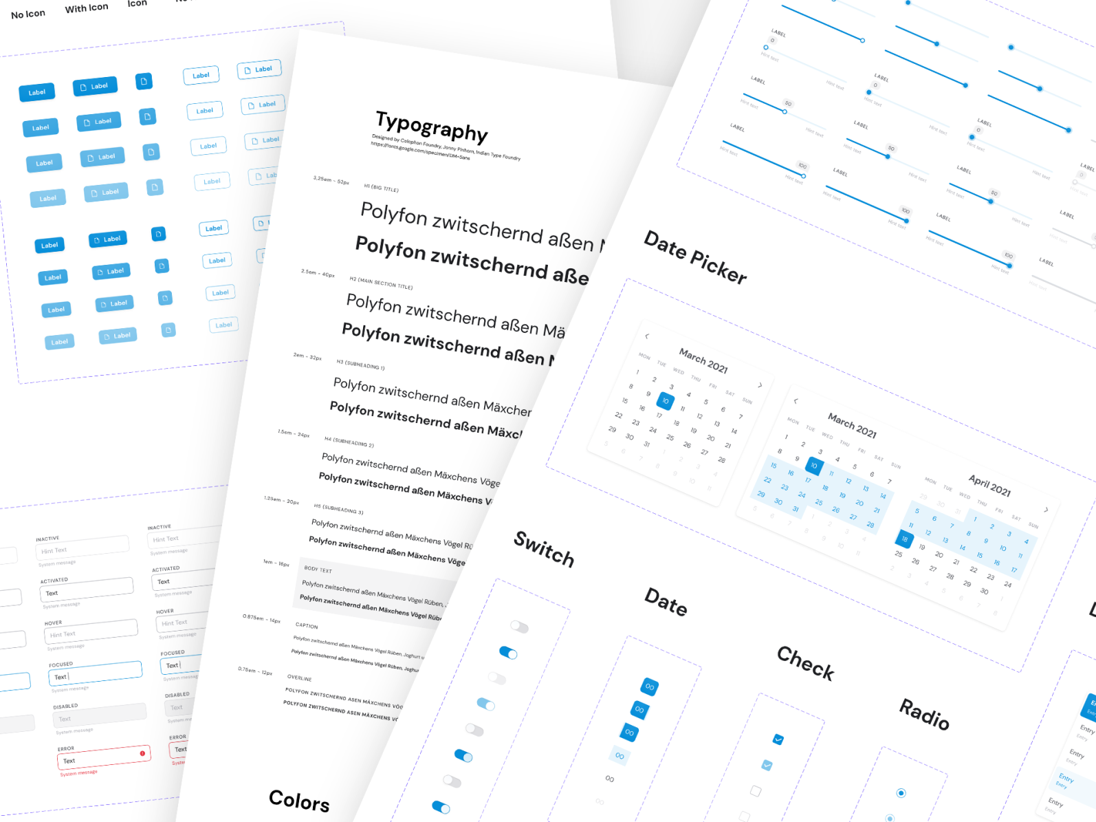 Instruction App Design System by Thành Nguyễn on Dribbble