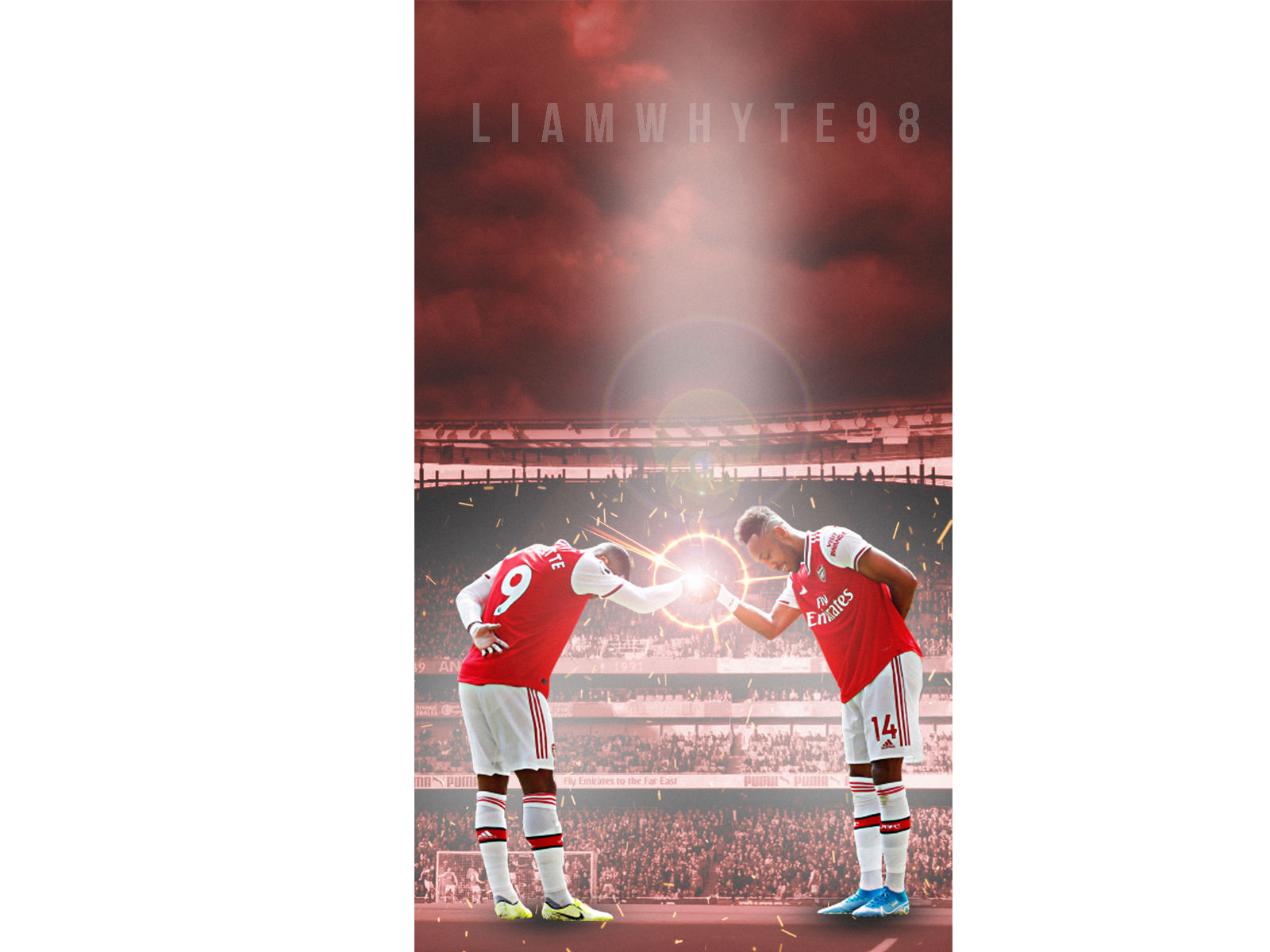 Aubameyang x Lacazette - Arsenal's Dynamic Scoring Duo by Liam Whyte on ...