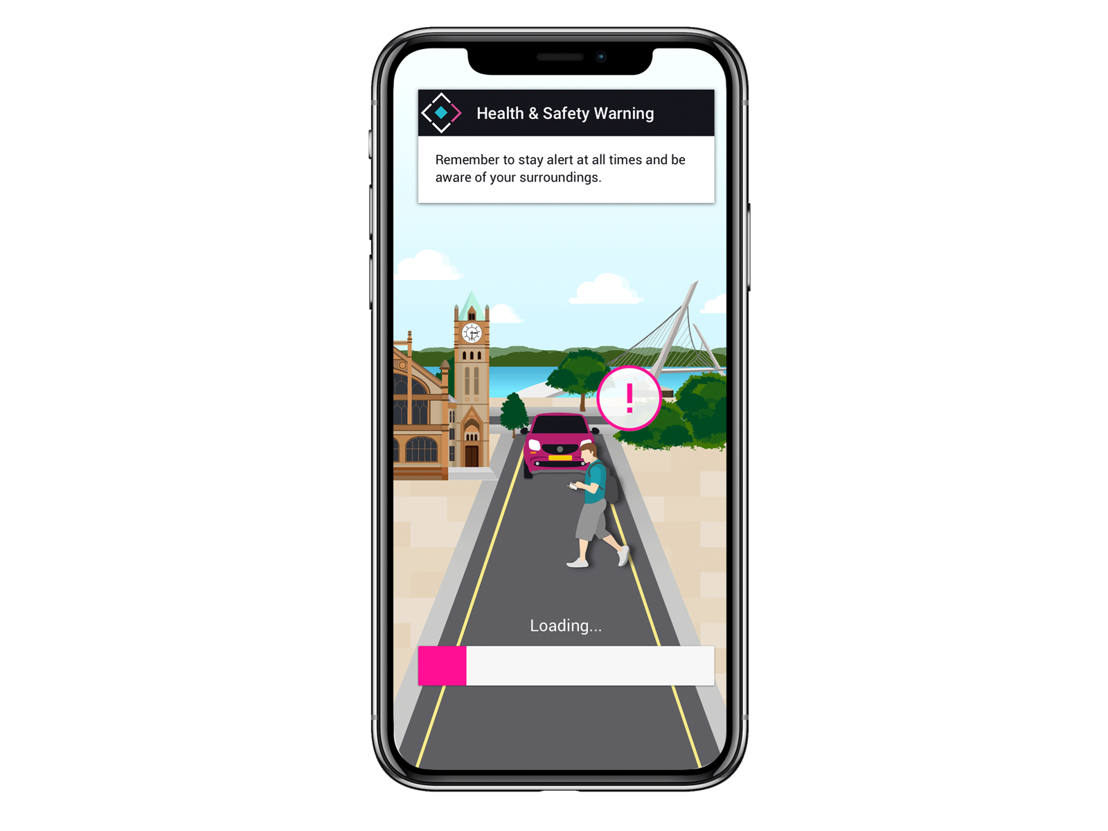 Walls Alive UI - Loading screen/Health & Safety Warning by Hayley Gregg ...