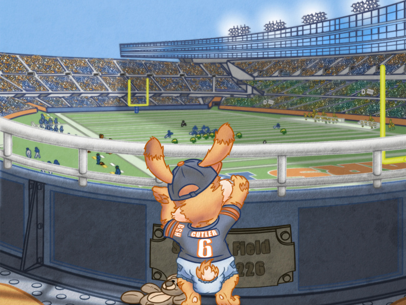 Baby's first game by Rafael "Ike Bunny" Castro on Dribbble