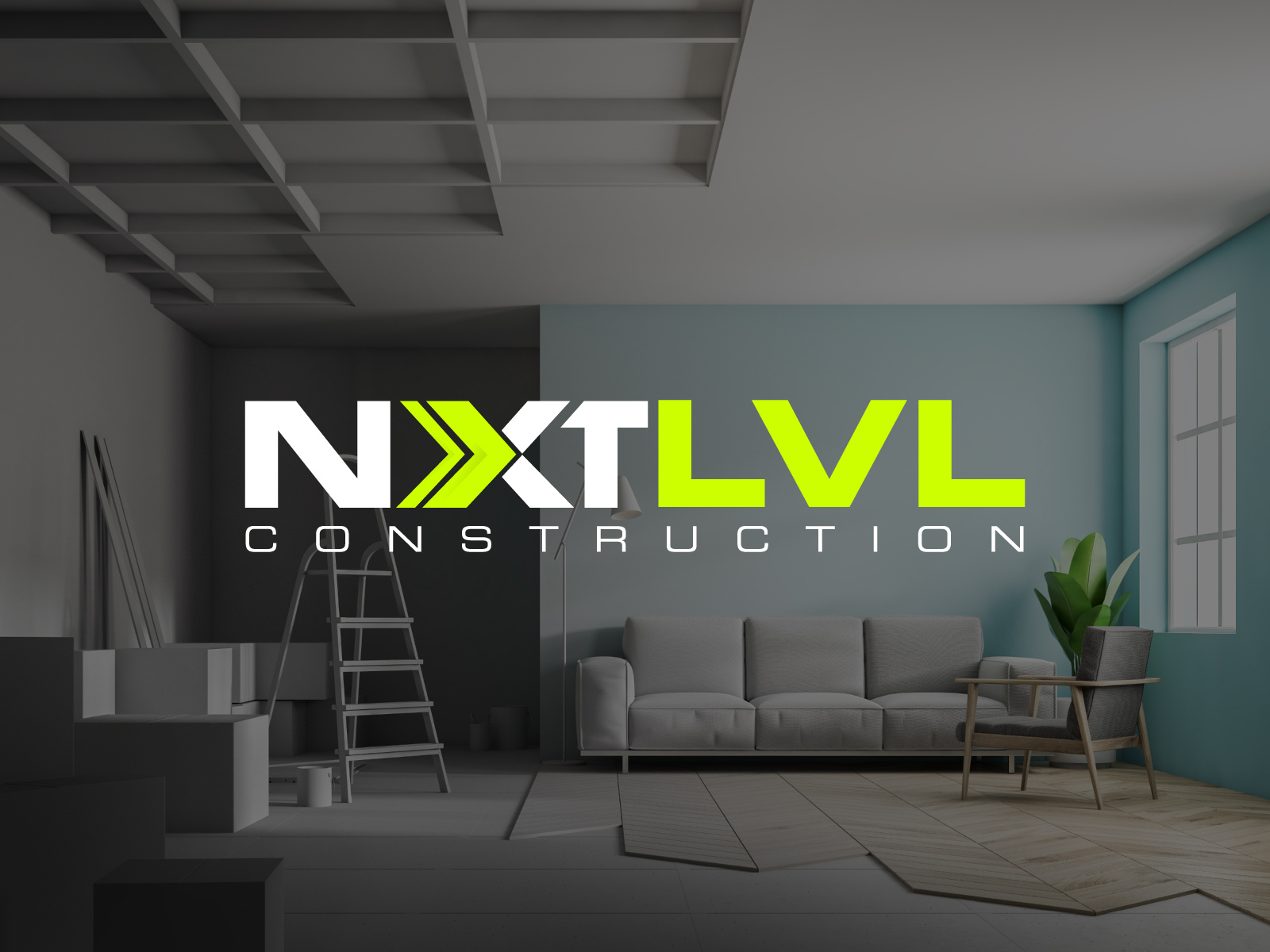 NXTLVL Construction Logo by Brandon Gaffney on Dribbble