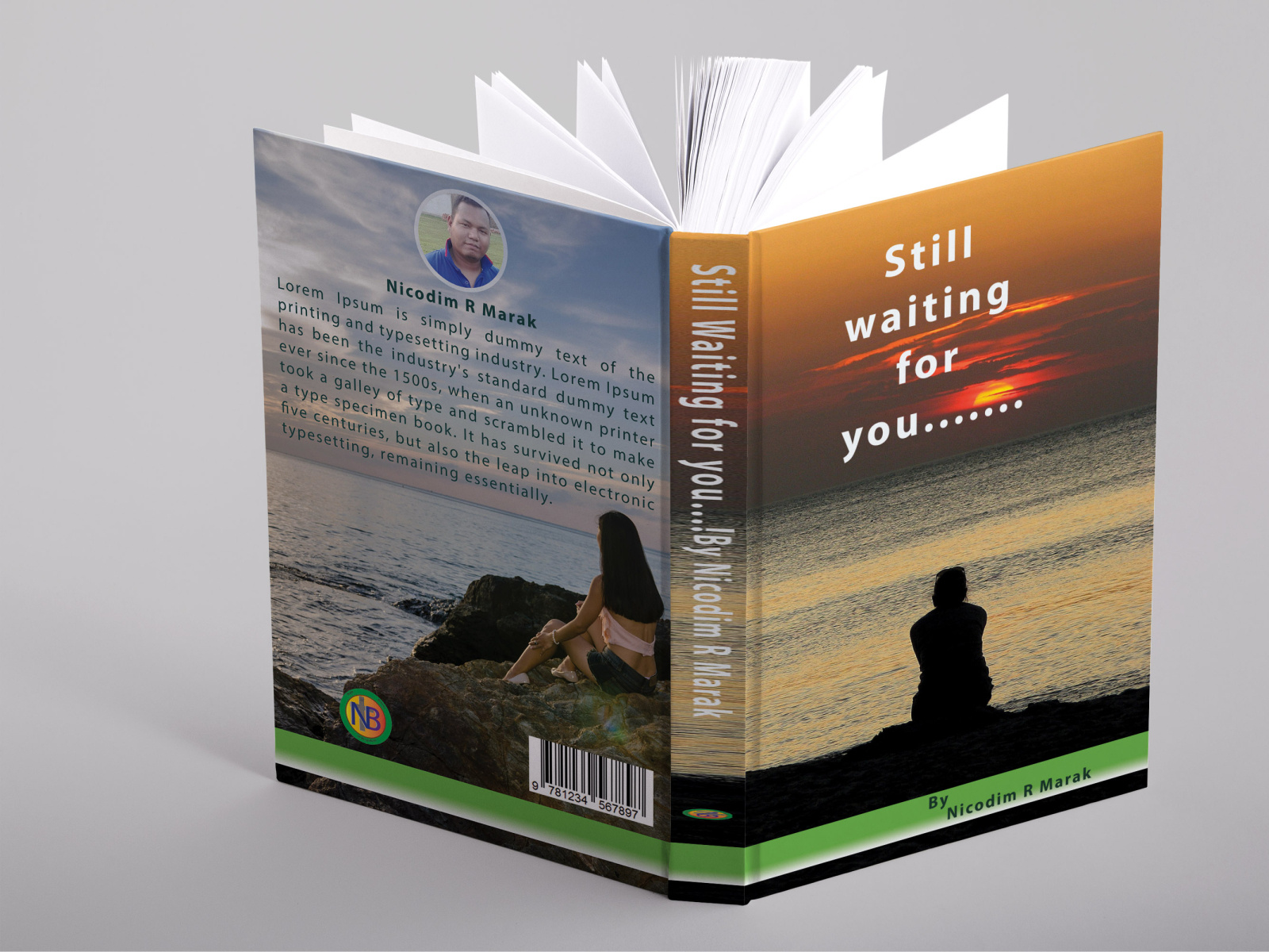 Book Cover Page Design by Nicodim Rema on Dribbble