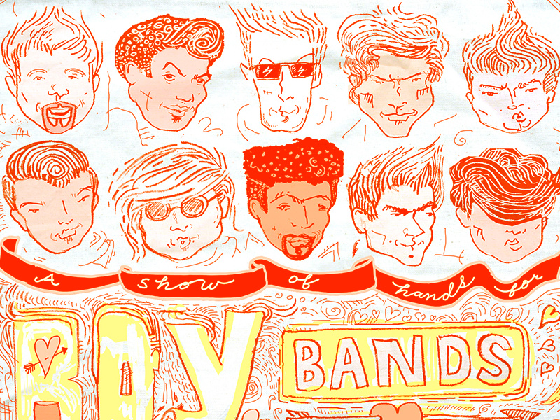 Boybands by Necia Dallas on Dribbble