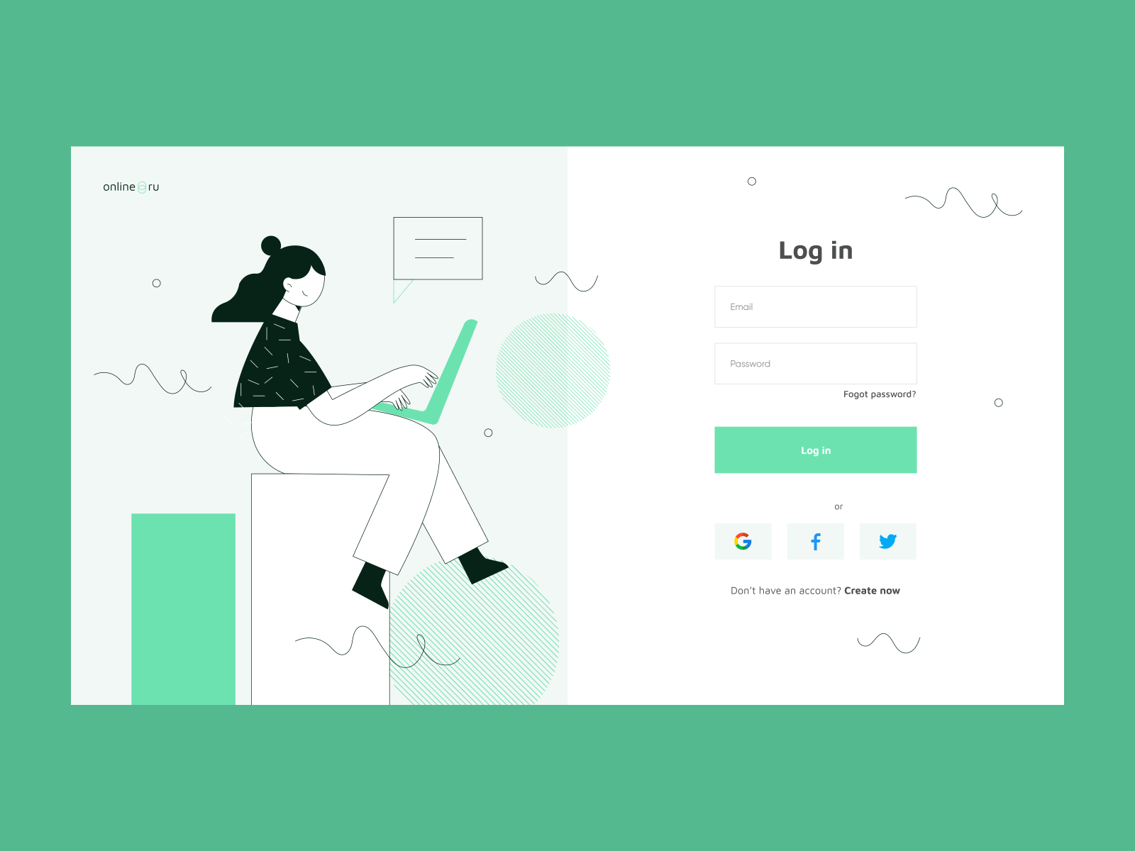 The concept of an authorization page for a remote job search sit by ...