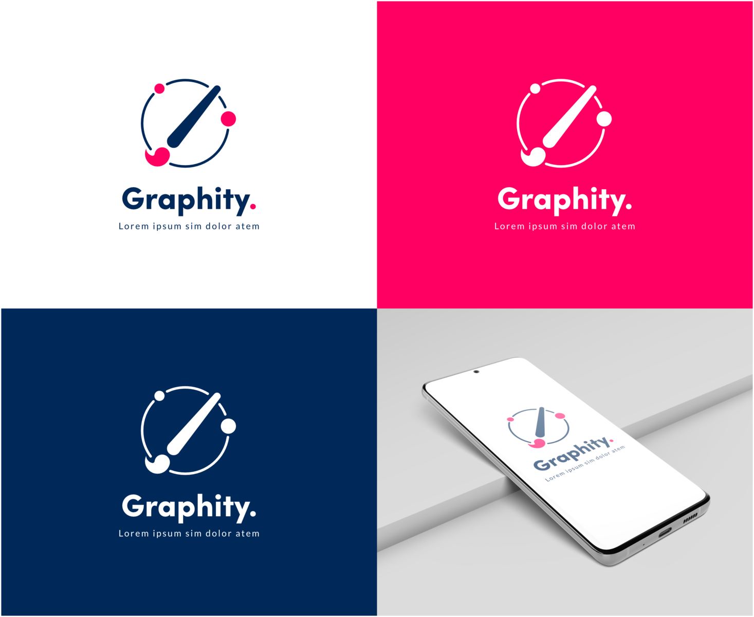 Graphity Logo by Przemek Adamczyk on Dribbble