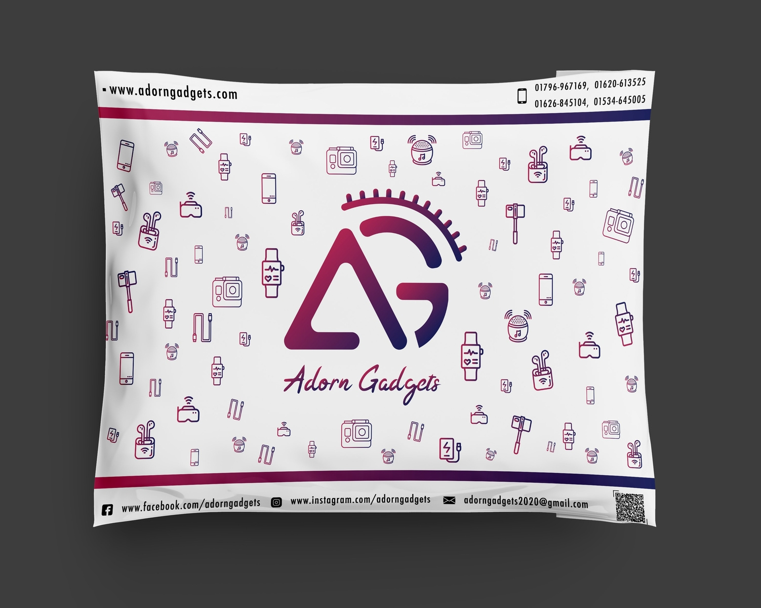 Mailer Poly Bag Design by Syed Riad Hossain Akash on Dribbble