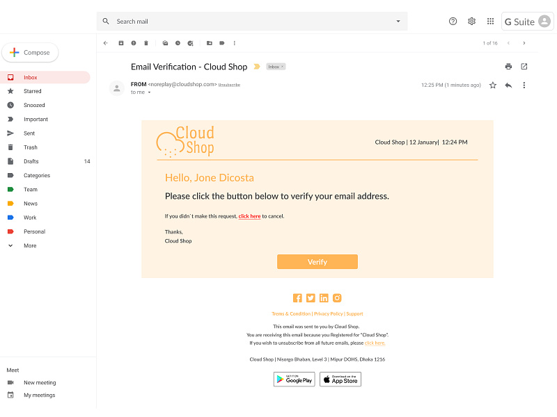 Email Verification designs, themes, templates and downloadable graphic ...