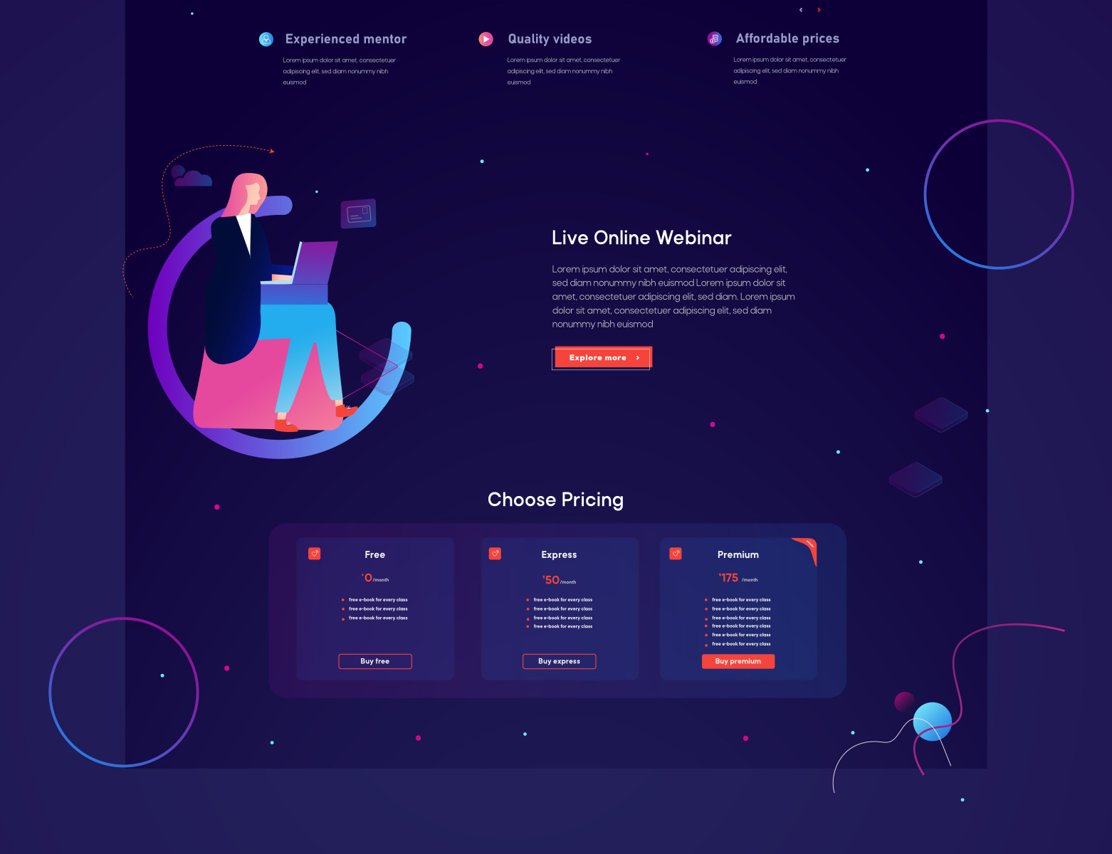 education-online-course-website-landing-page-by-mohima-sultana-on-dribbble