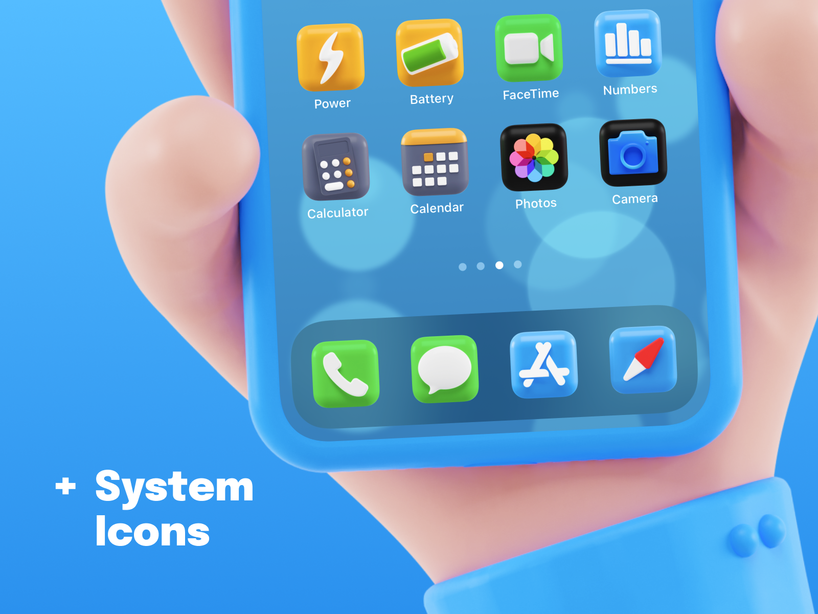 3D Icons for iOS 14 devices 🤙 by Alexander Shatov on Dribbble