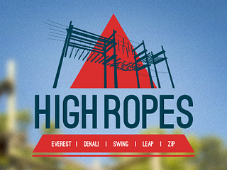 Swing Leap Zip - Logo for High Ropes Course by Jesse Schutt on Dribbble