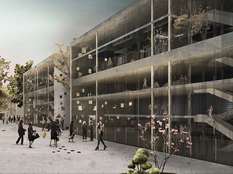 Design Of University Campus Development by artbart – Graphic Templates ...