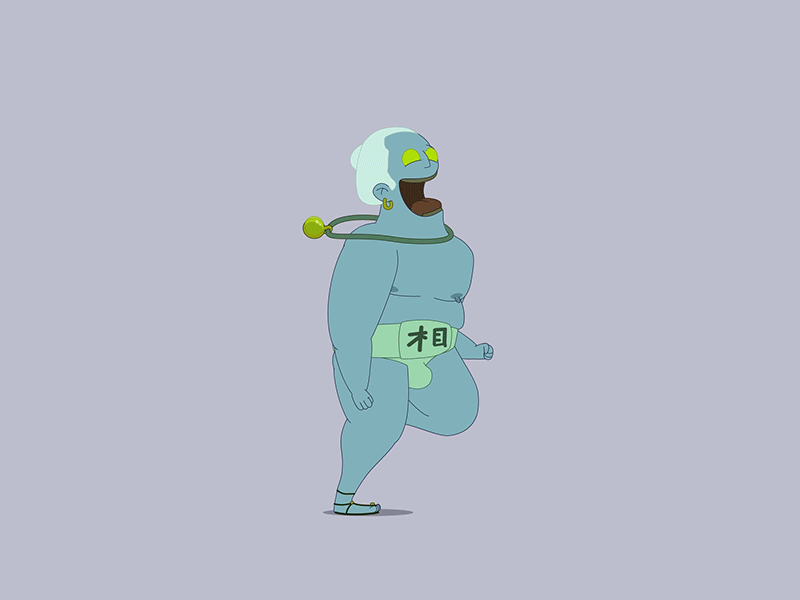 Samurai run by Leonardo Profeti on Dribbble