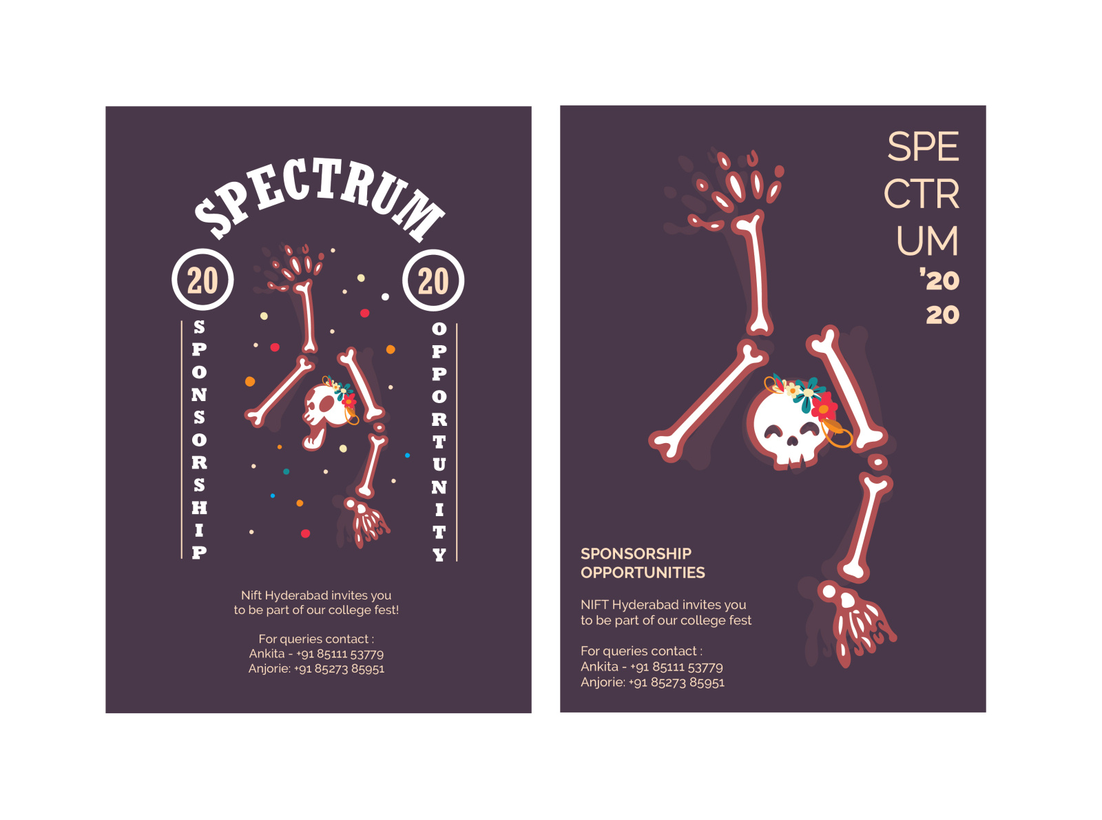 Sponsorship Poster Design for College Fest by Varsha Govil on Dribbble