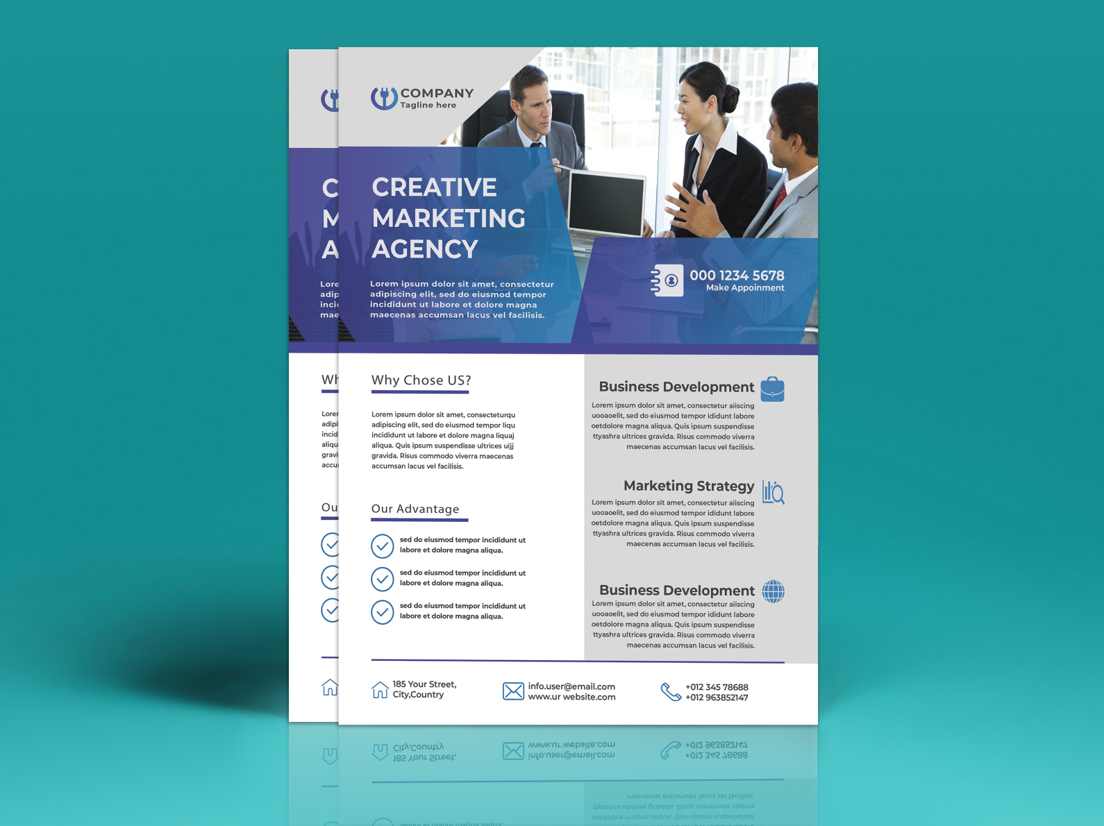 Corporate Flyer by md ashraf uddin on Dribbble