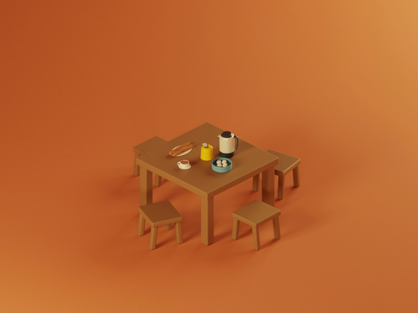 A Burmese tea shop by Shane Min Zaw on Dribbble