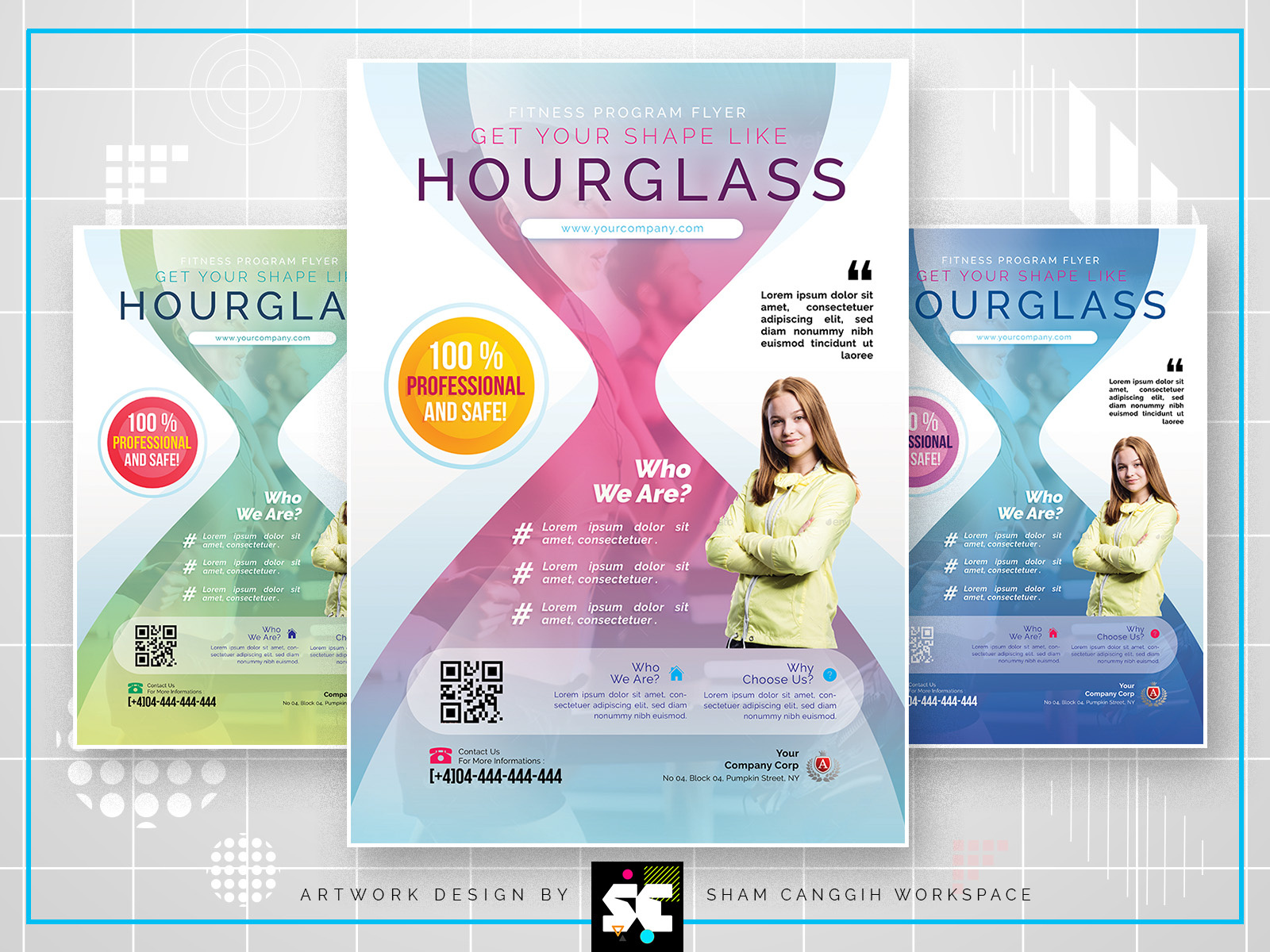 Fitness / Slimming Program Flyer by SC Workspace on Dribbble