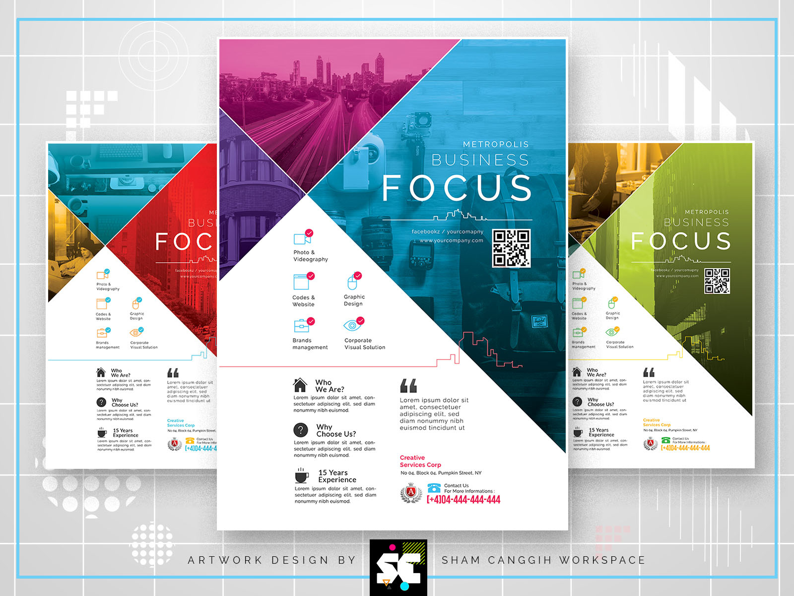 Corporate Flyer by SC Workspace on Dribbble