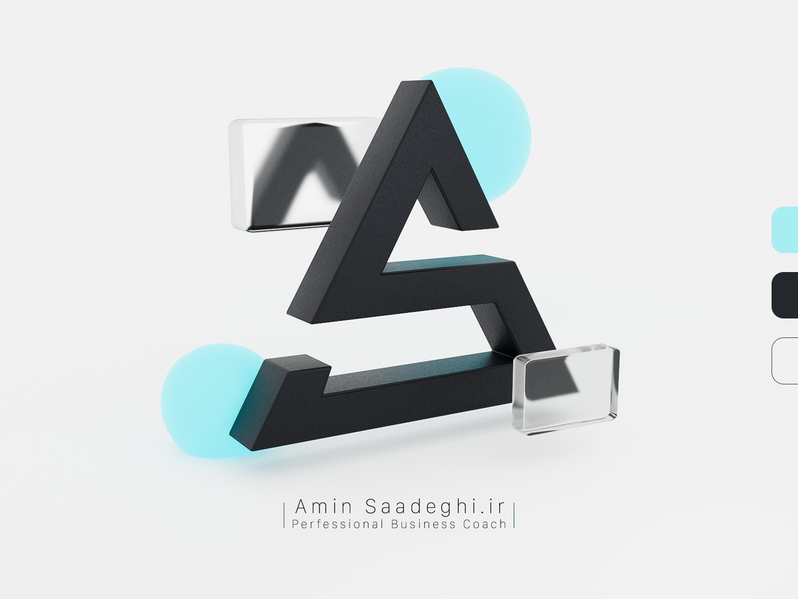3D Logo Mockup ⎮ Business Coach logo by Mohammad MDN ∙ 3D designer on ...