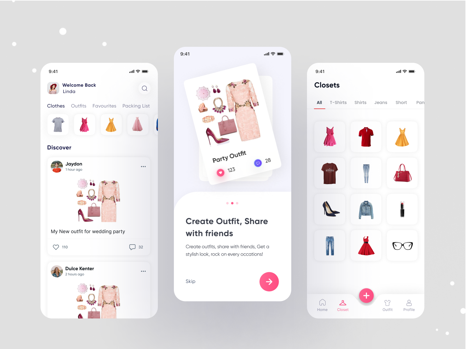 Dress Me Virtual Closet Mobile App by Dipak Deb Nath 🔥 on Dribbble