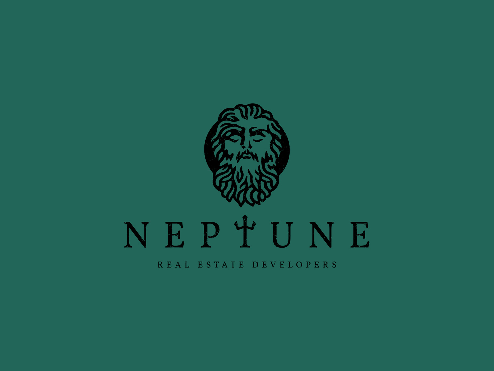 Logo - Neptune Real Estate Developers by Renée Helda on Dribbble