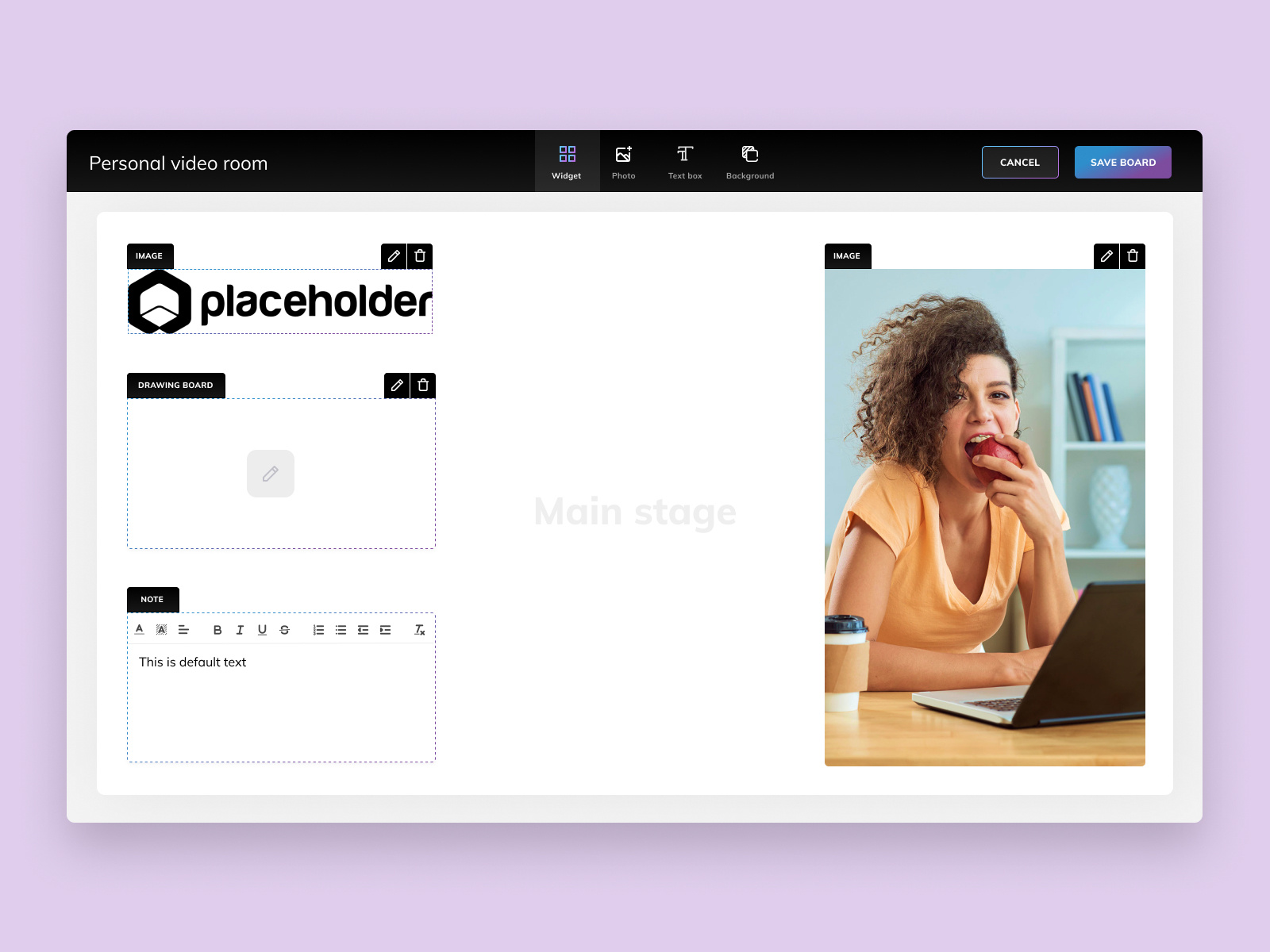 Facemeeting - simple and secure video meetings by 👨‍🎨 Darius Buikus on Dribbble