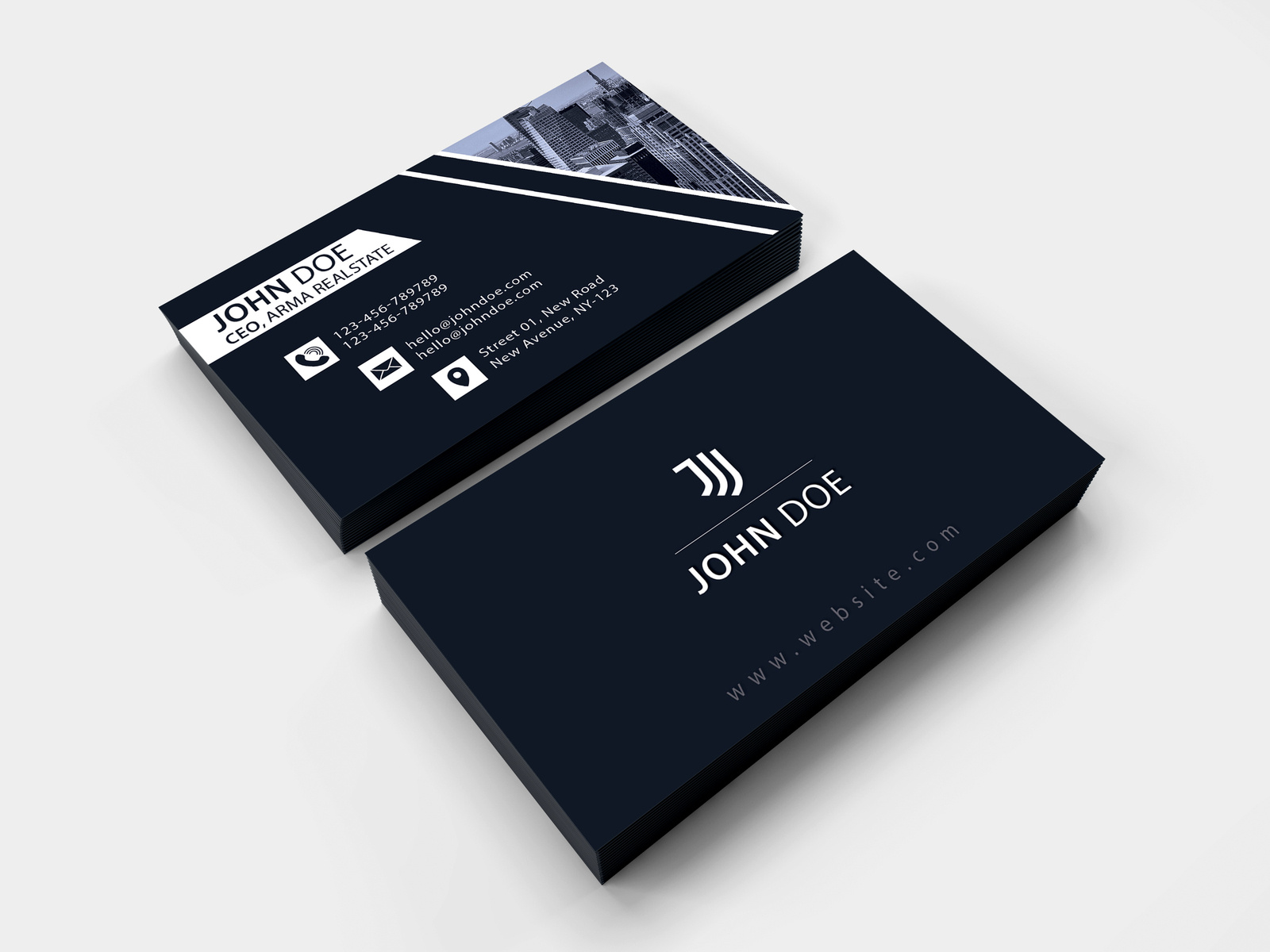 BUSINESS CARD PSD TEMPLATE by PixBangla on Dribbble