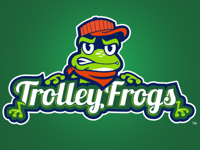 SWB TrolleyFrogs Logo by Kevin Johnson on Dribbble