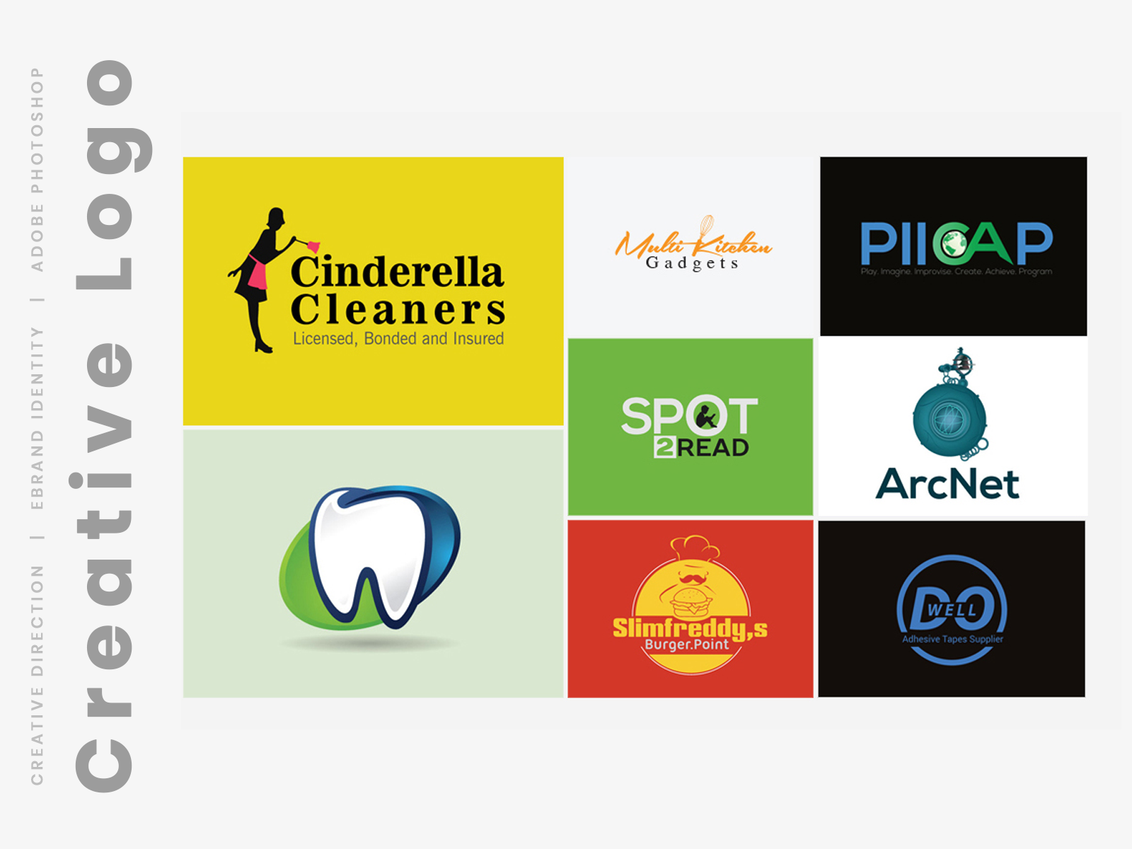 Creative Logo by Sachin Pundir on Dribbble