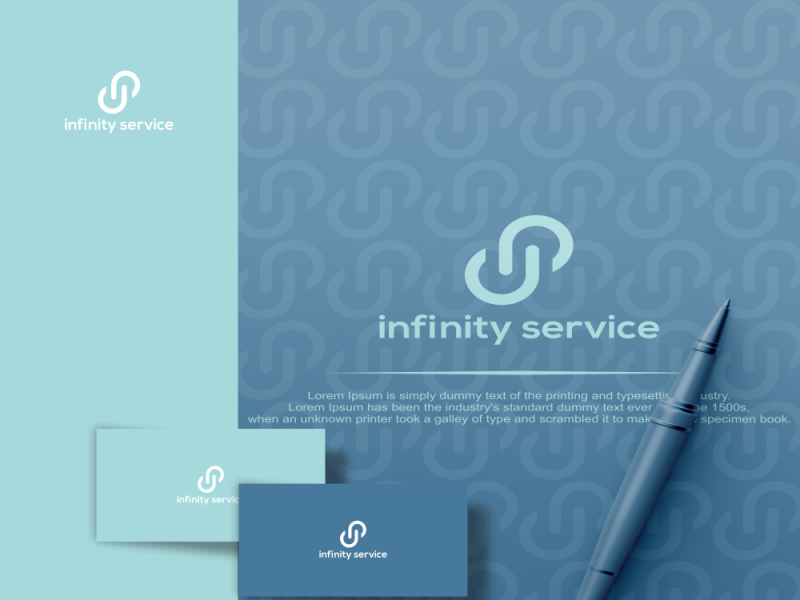 infinity service logo monogram inspiration by flowdesign6 on Dribbble