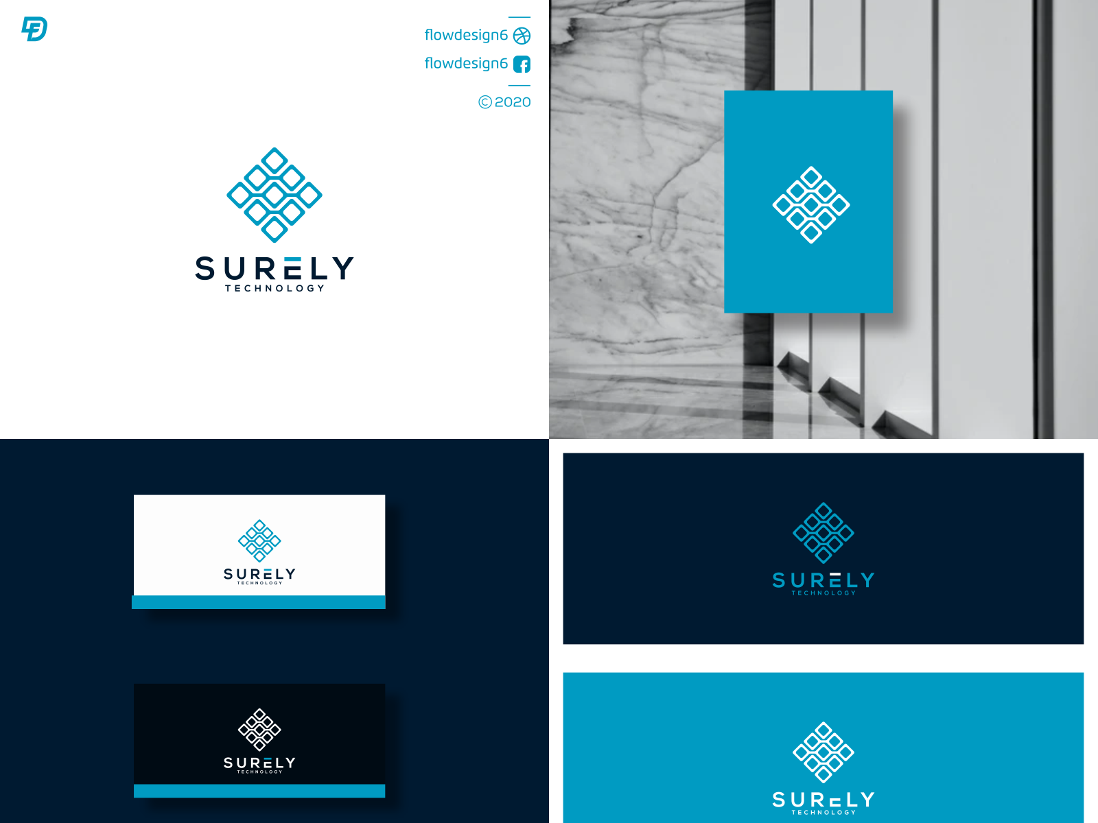 Surely Technology Logo by flowdesign6 on Dribbble