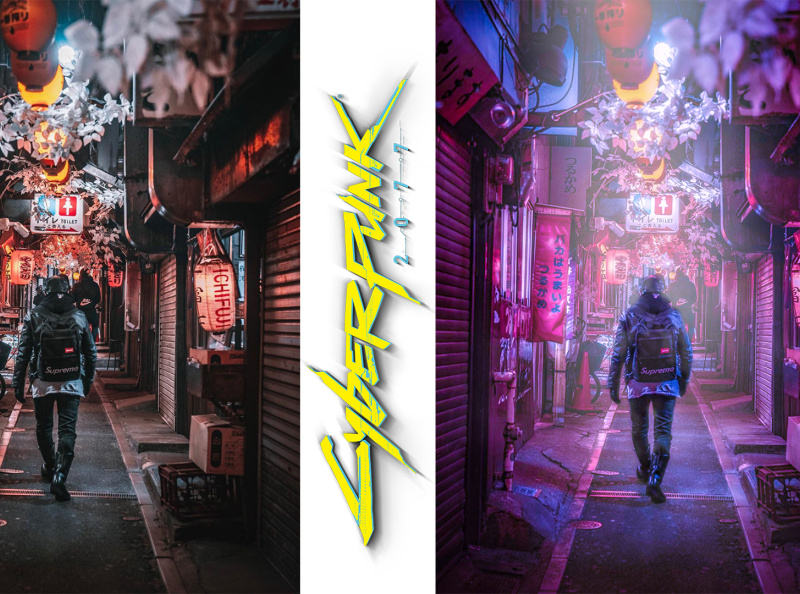 Tokyo Street Cyberpunk Style by hemen boro on Dribbble