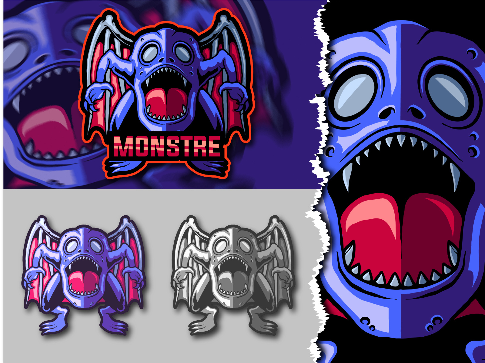 MONSTREE by Forstration on Dribbble