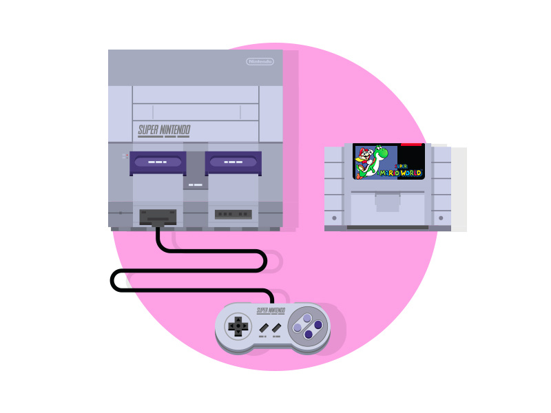 SNES Classic by Nikolay Boyanov on Dribbble