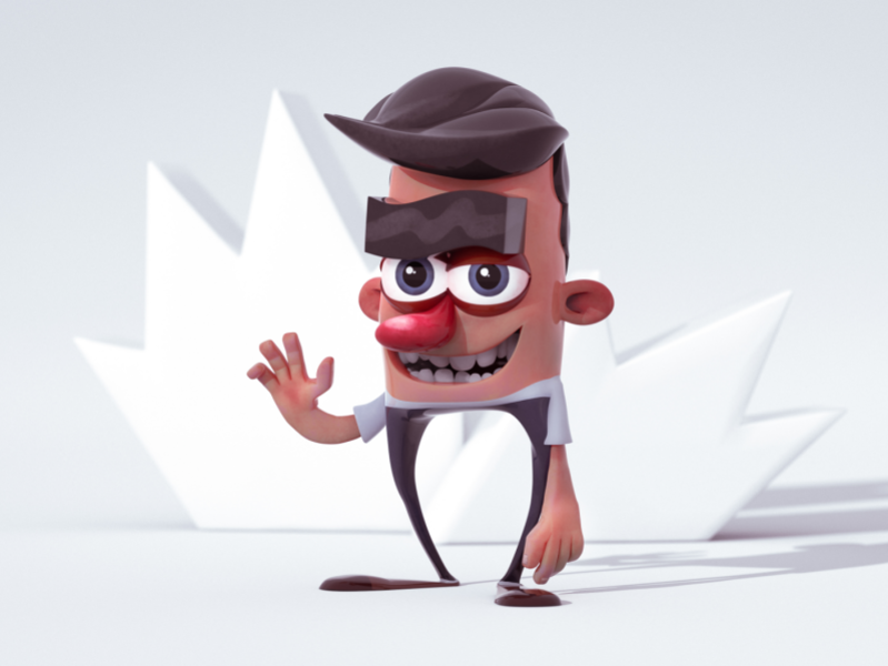 Maxon Guy – 3D Character Design by Andreas Gaschka on Dribbble