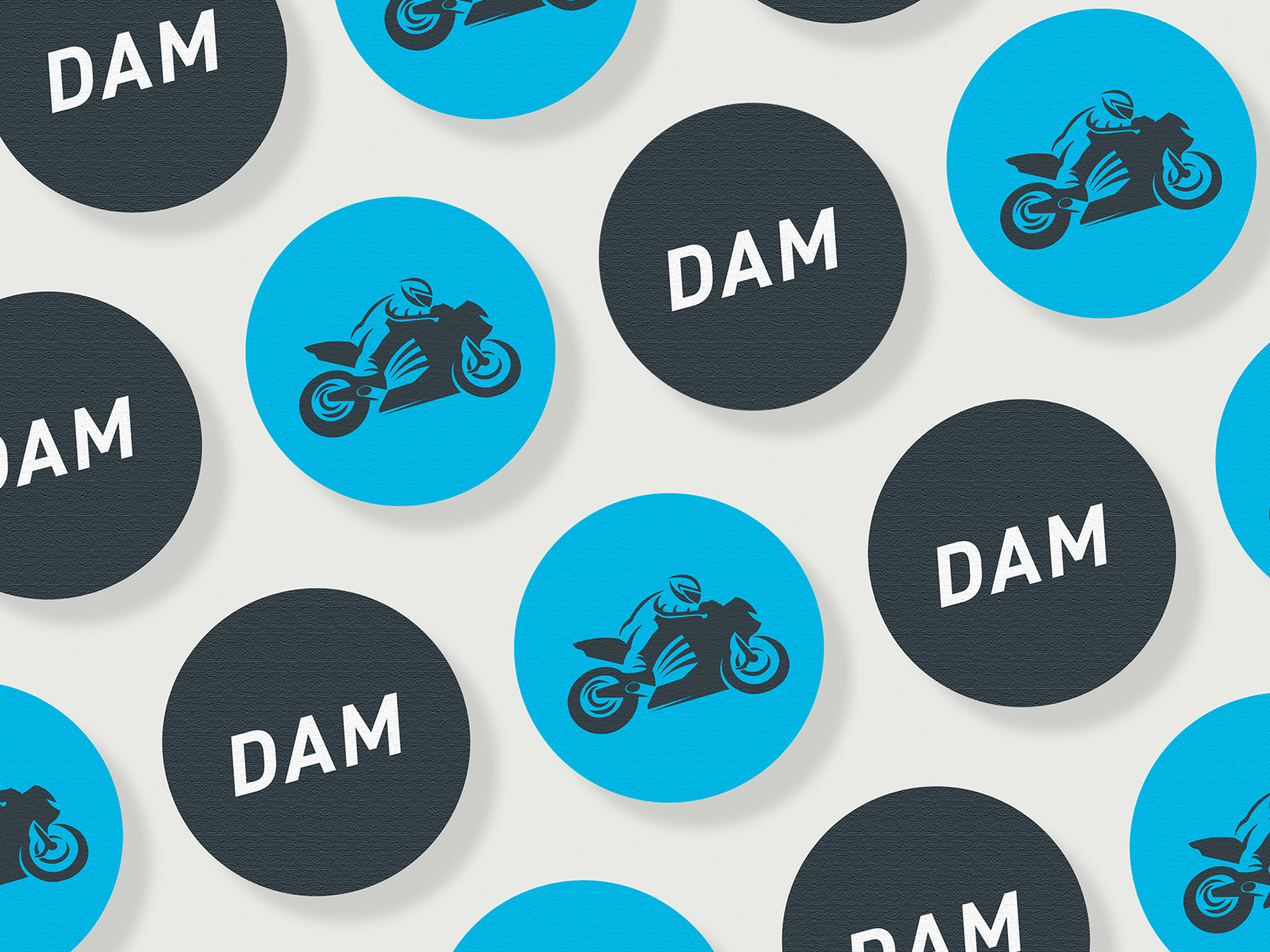 DAM Logo Design by Jack Gunns on Dribbble