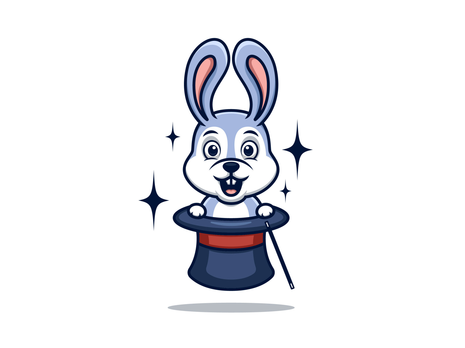 Bunny Magic by Gumrega Studio on Dribbble