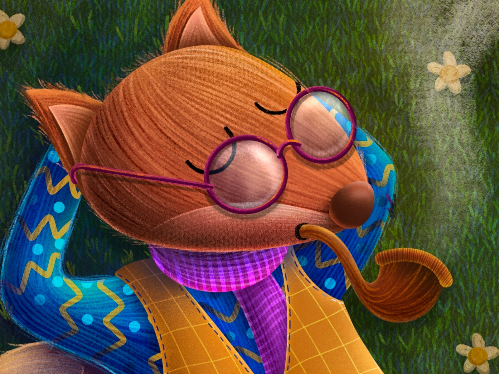 Fancy Mr. Fox by Sara Naseh on Dribbble