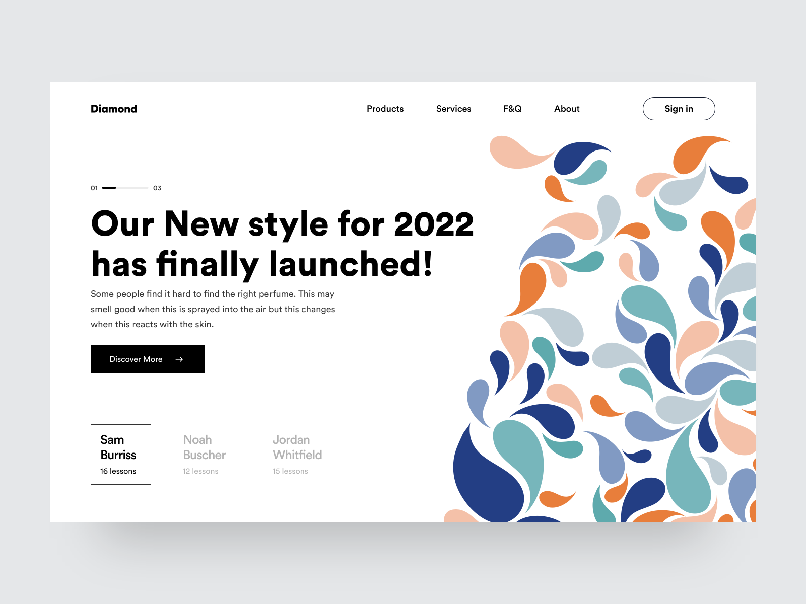 Style website design by Oussama ELBAZ on Dribbble