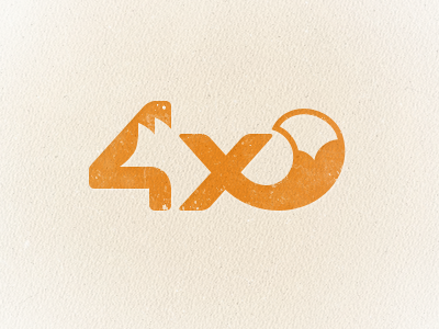 4x (fox) logo by Igor Garybaldi on Dribbble