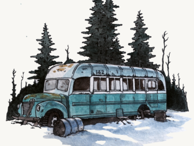 Into The Wild Bus Wallpaper
