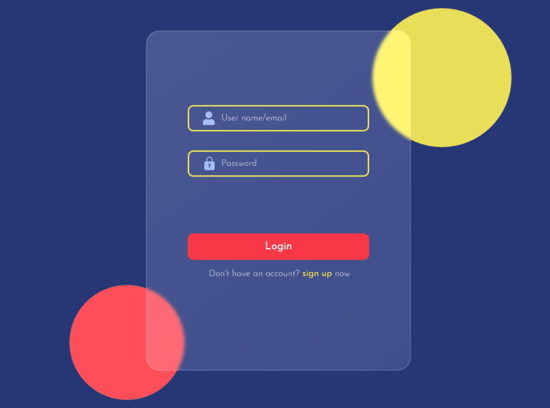 login form by Mohammad Wahid on Dribbble