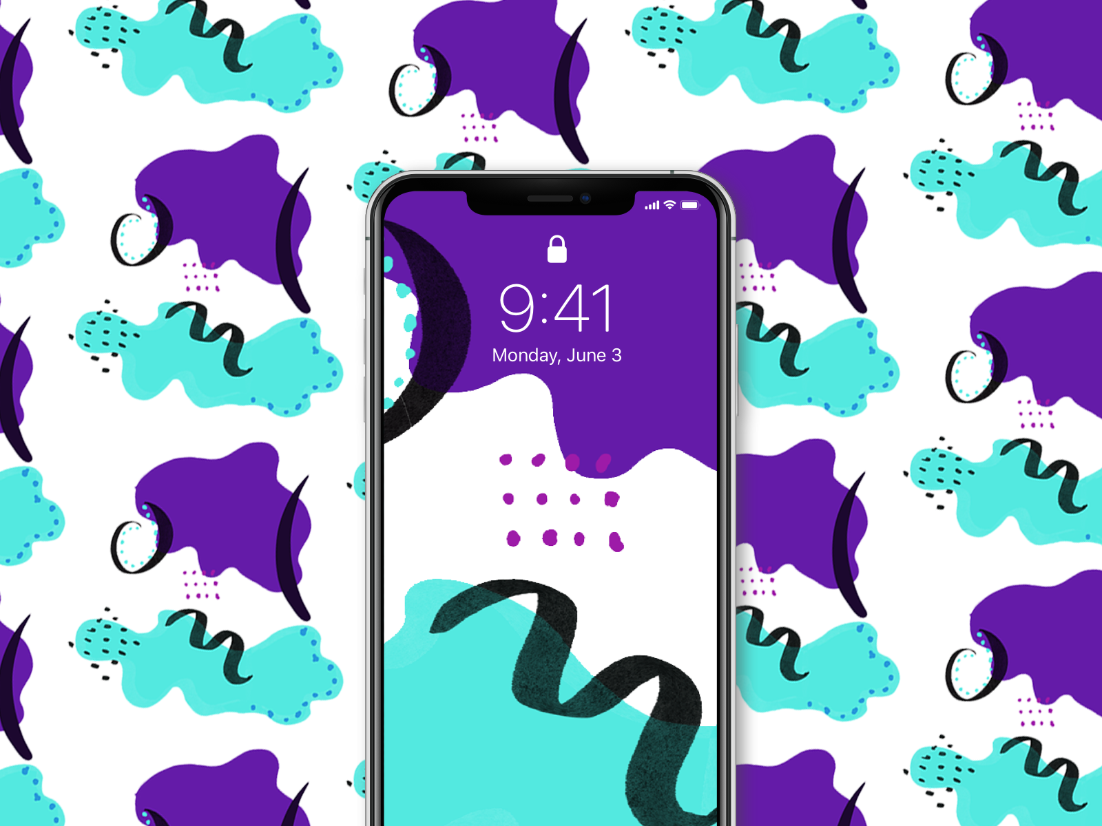 Daily UI // Day 059 // Background Pattern by Alex Burnstein on Dribbble