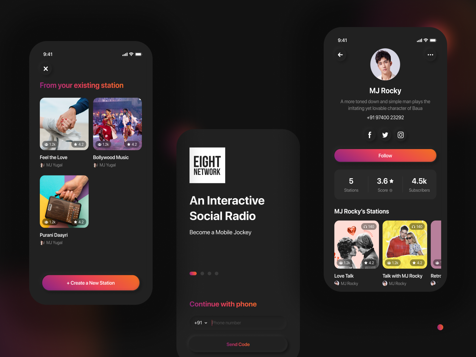 Eight Network by Bytes Technolab Inc. on Dribbble