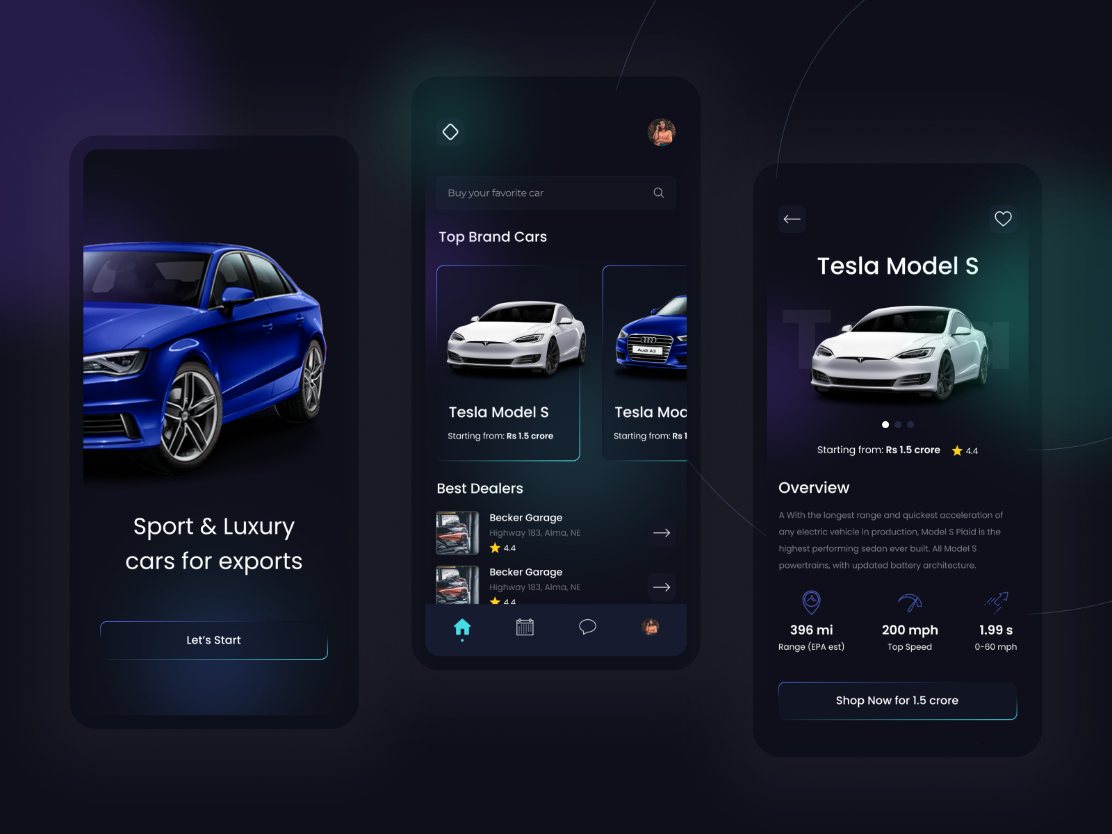 Car Shop App by Bytes Technolab Inc. on Dribbble