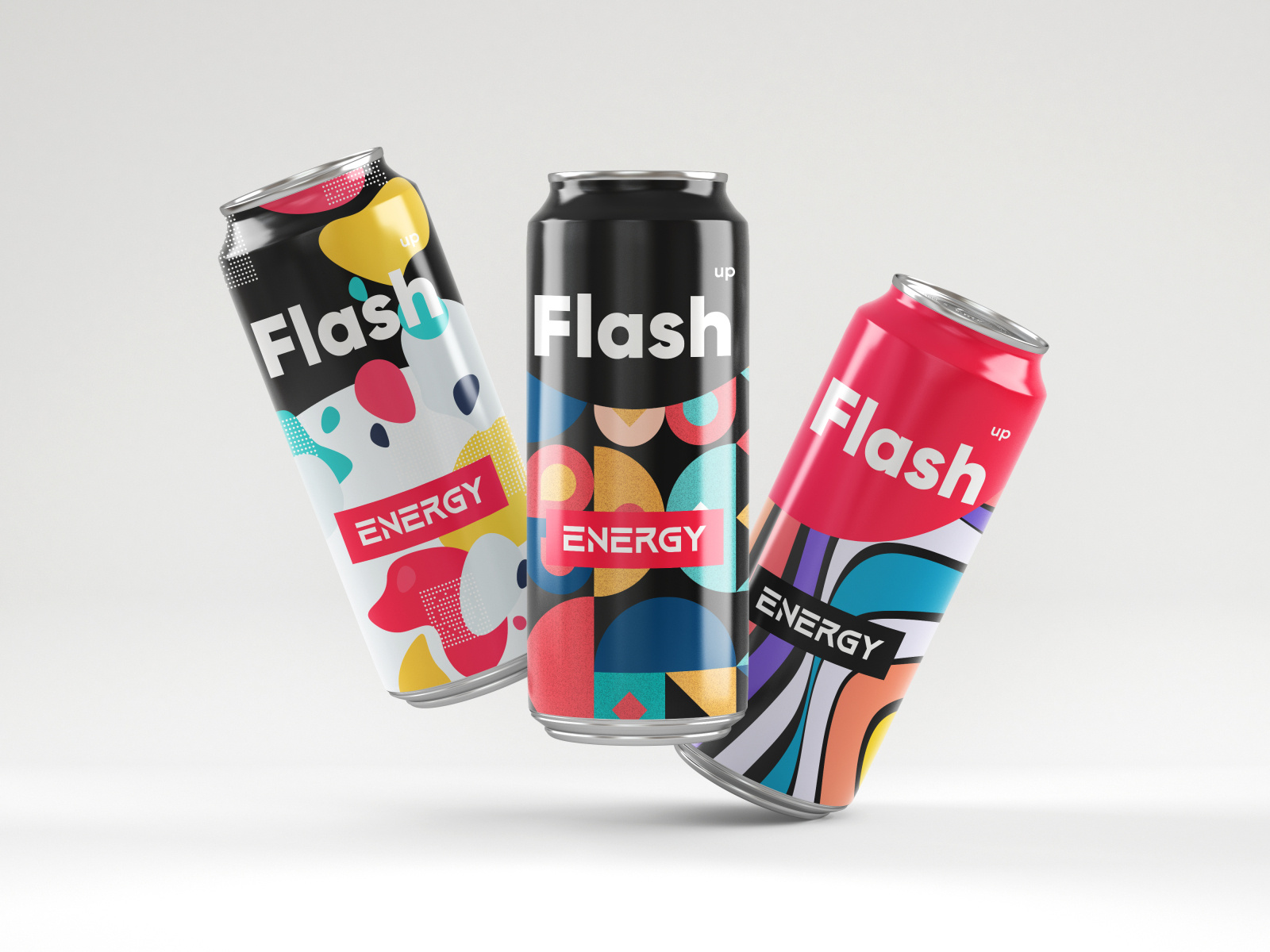 Flash energy drink Redesign by Doston Esajonov on Dribbble