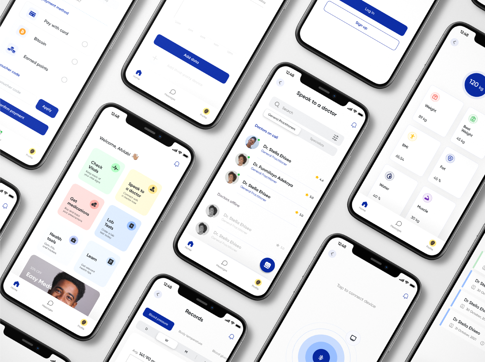 Doktorconnect Mobile App by Adeniyi Fagbemi on Dribbble