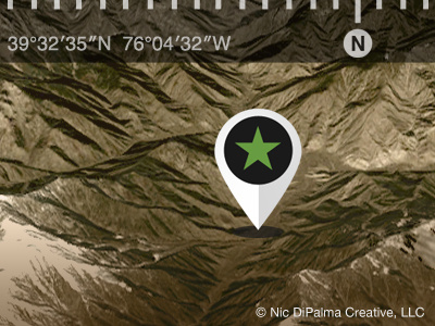 Map Pin / UI by Nic DiPalma on Dribbble